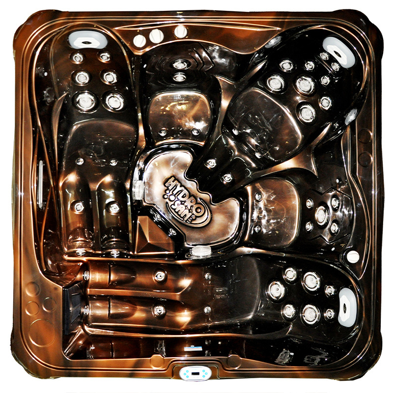 JACUZZI OGRODOWE WANNA SPA751 MAGMA GOLD OBUDOWA ANTRACYT 210x210 CM ...